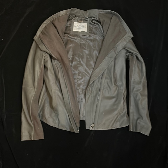 RACHEL Rachel Roy | Jackets & Coats | Rachel Roy Olive Leather Jacket ...